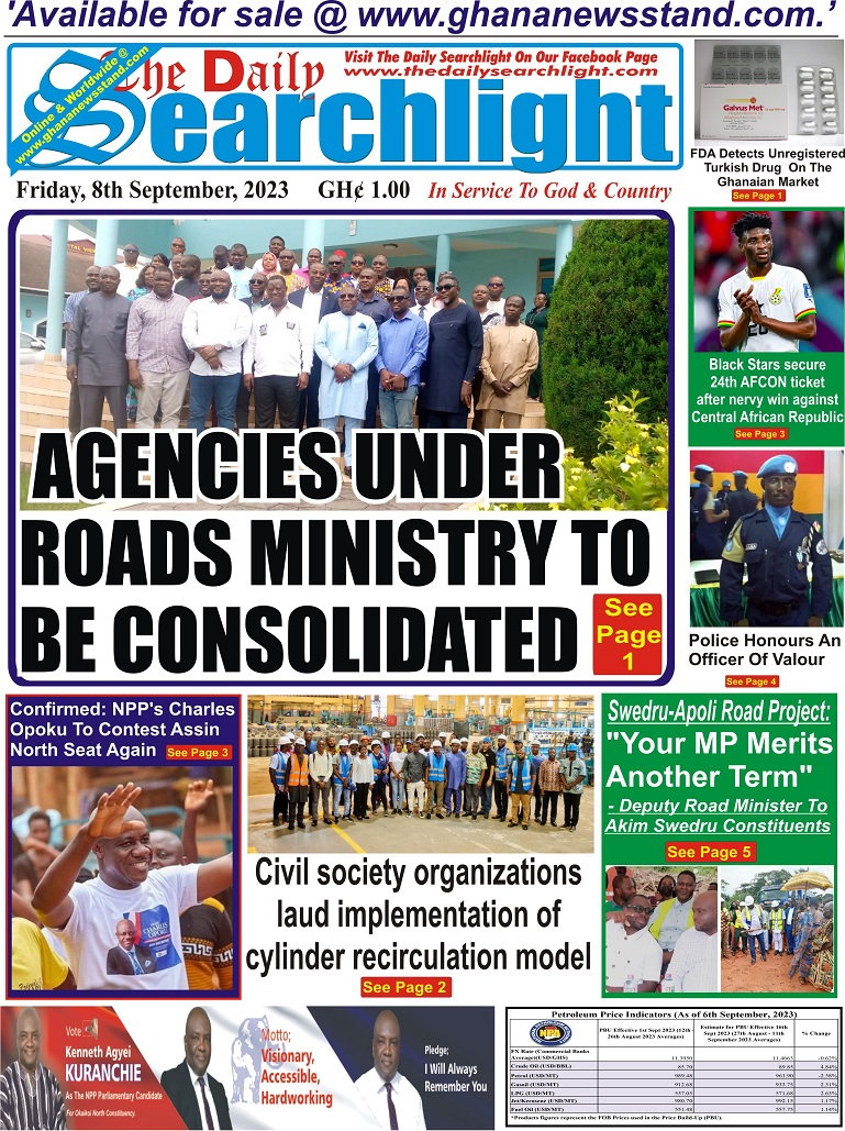 Daily Searchlight Friday